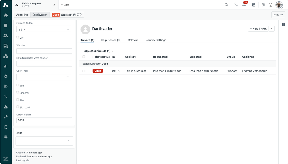Handling duplicate tickets
