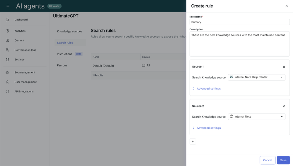 Using a tiered uGPT approach for Ultimate Bots