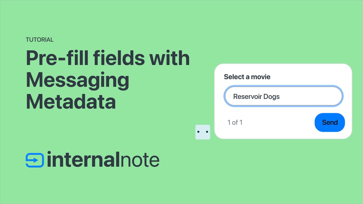 Pre-filling custom fields in the Zendesk Bot with Messaging Metadata