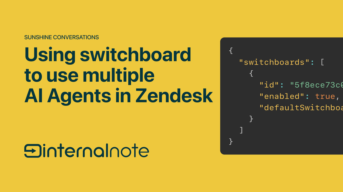 Using Switchboard to combine Zendesk Bots and AI Agents powered by Ultimate
