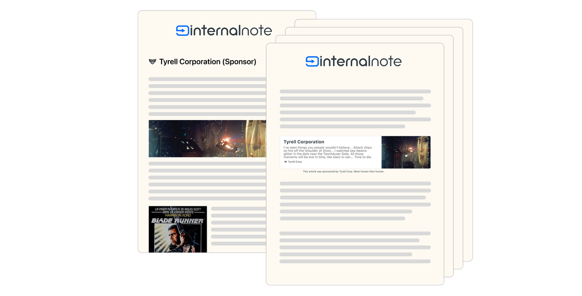 Webhooks - Internal Note