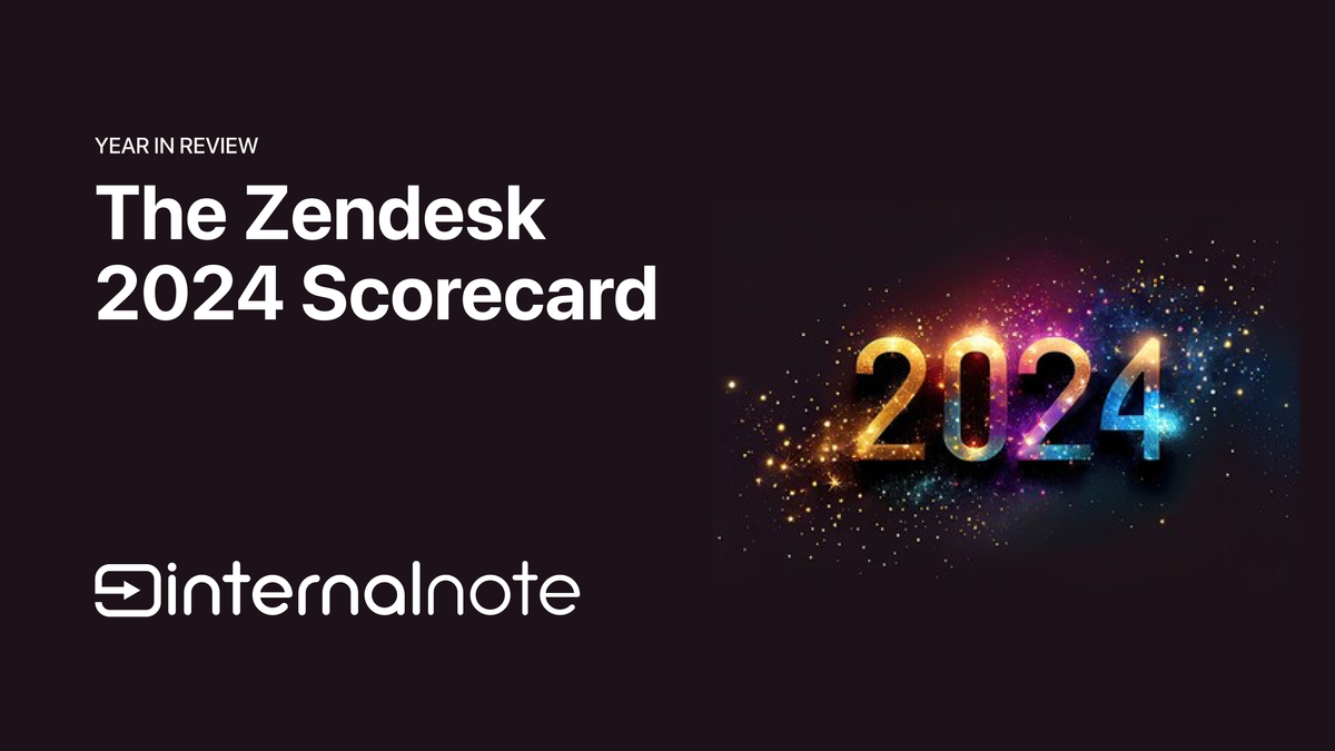Year in review - The Zendesk 2024 Scorecard