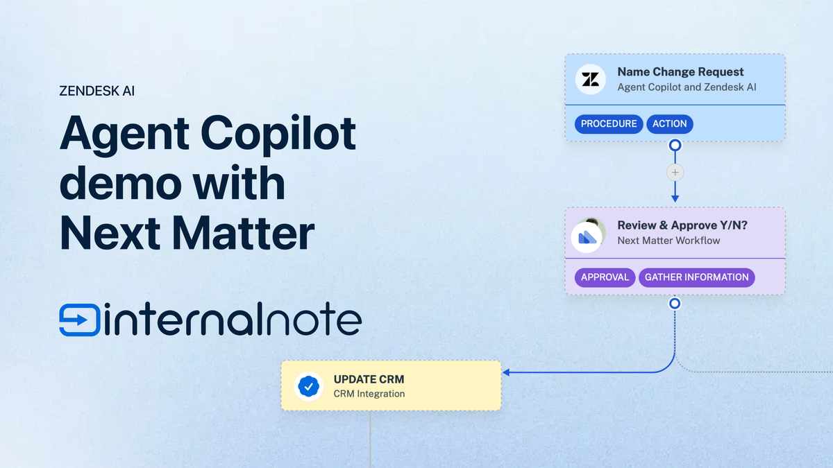 Zendesk Agent Copilot hackathon together with Next Matter