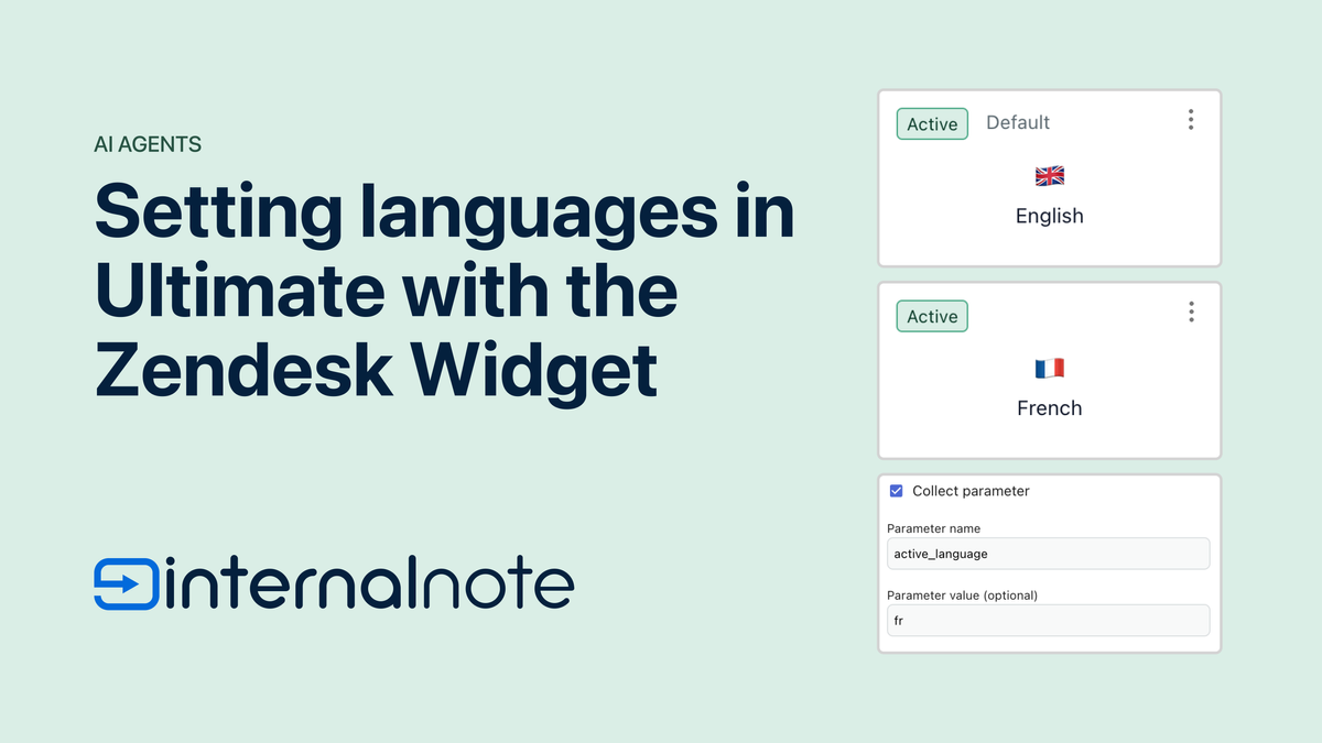Handling languages in Ultimate with the Messaging Widget