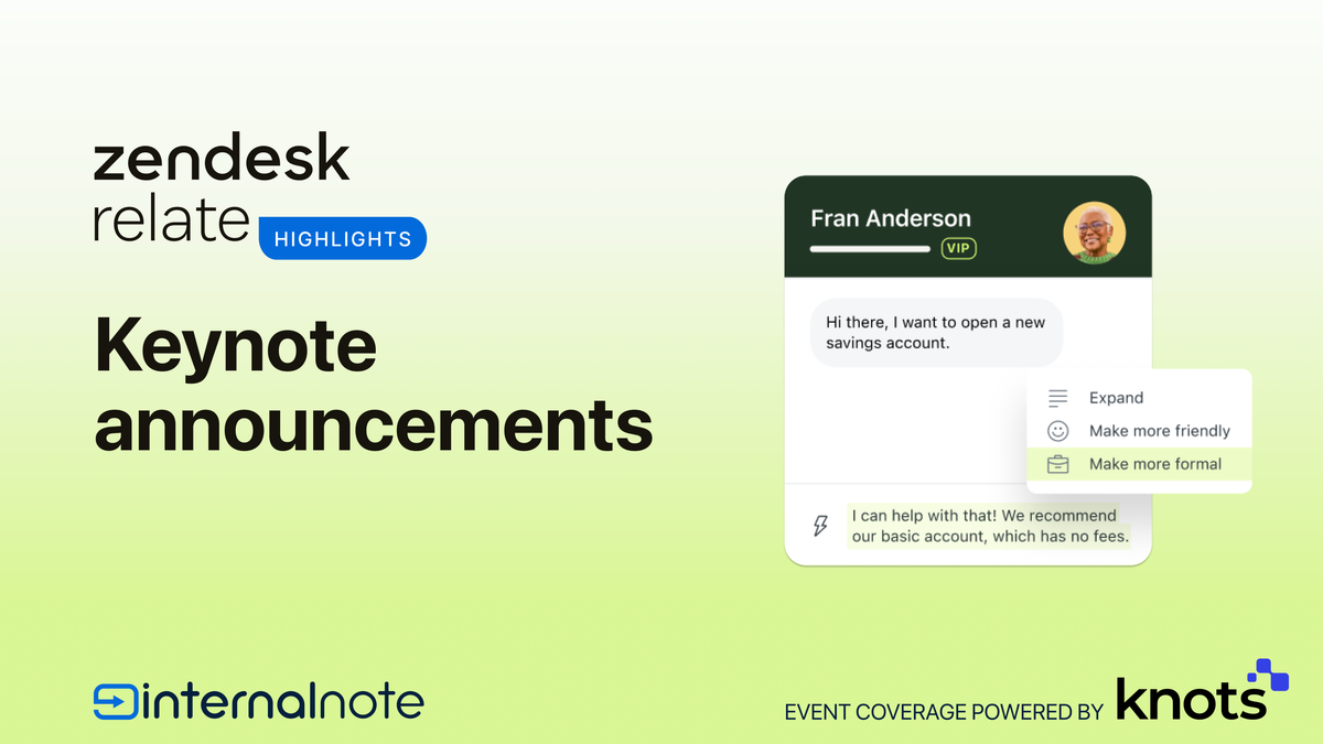 Product Innovations from Zendesk Relate 2025