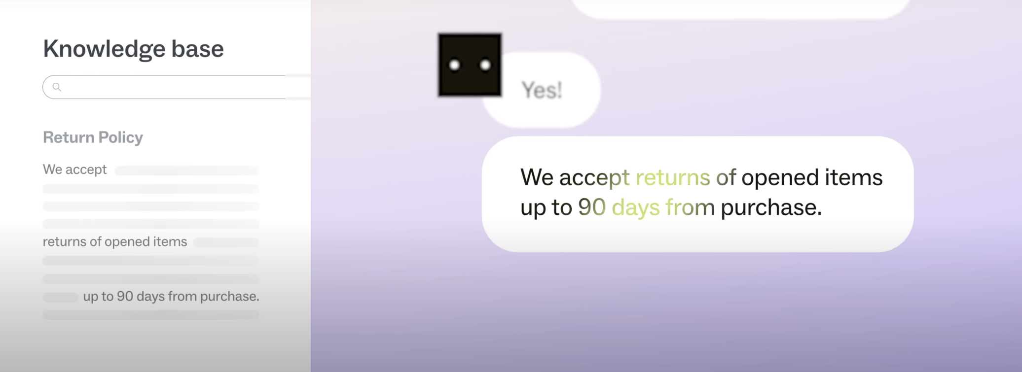 Preview of the new Generative AI Bot for Zendesk