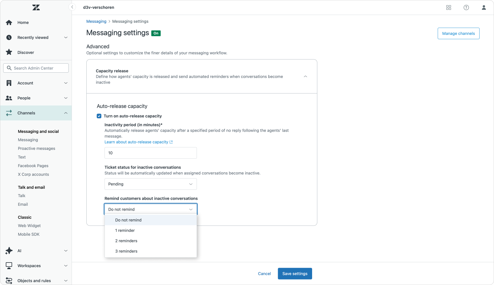 Managing Queues, Wait Time and Sending Reminders in Zendesk Messaging