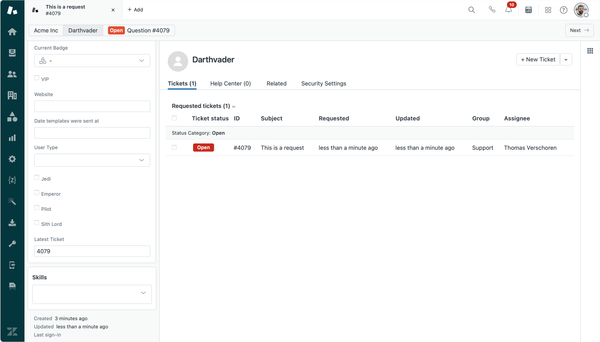 Handling duplicate tickets